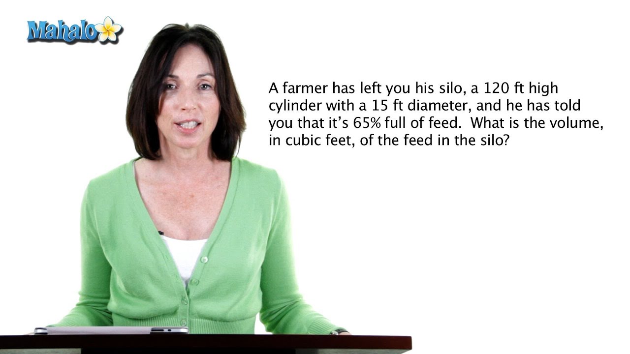 Volume Word Problem (Advanced)