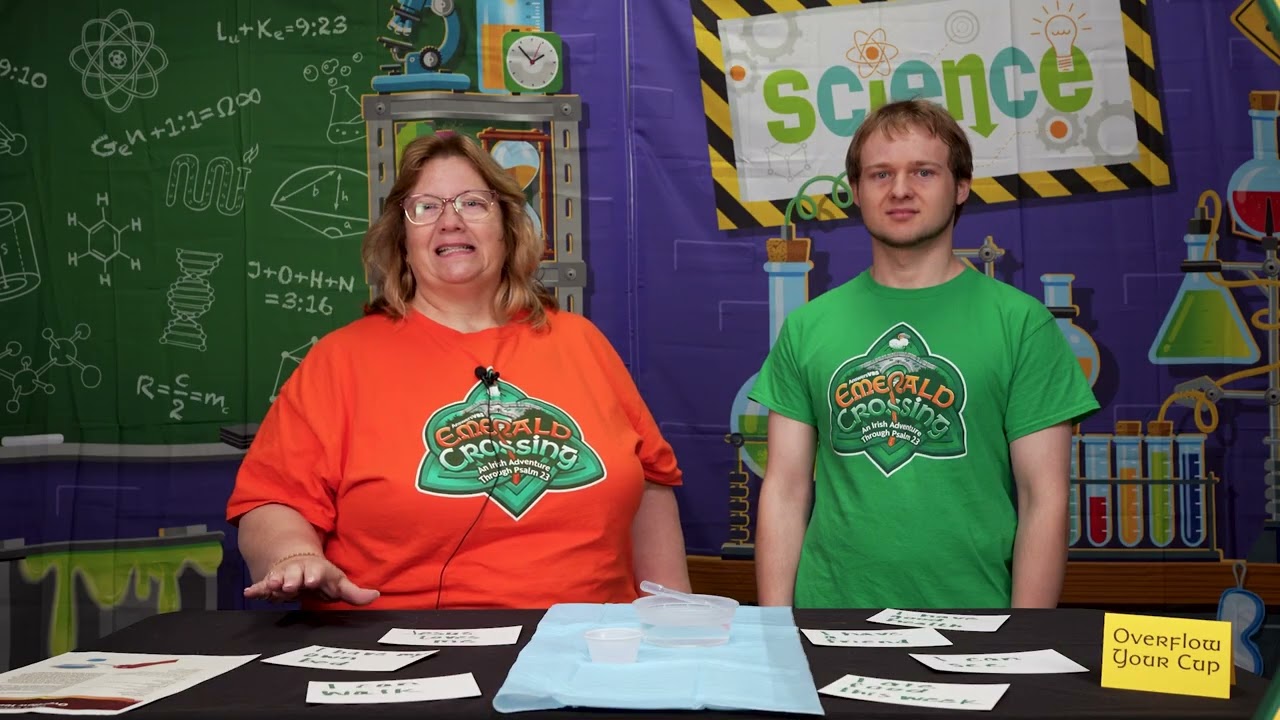 Emerald Crossing VBS: Science Experiments Day 4