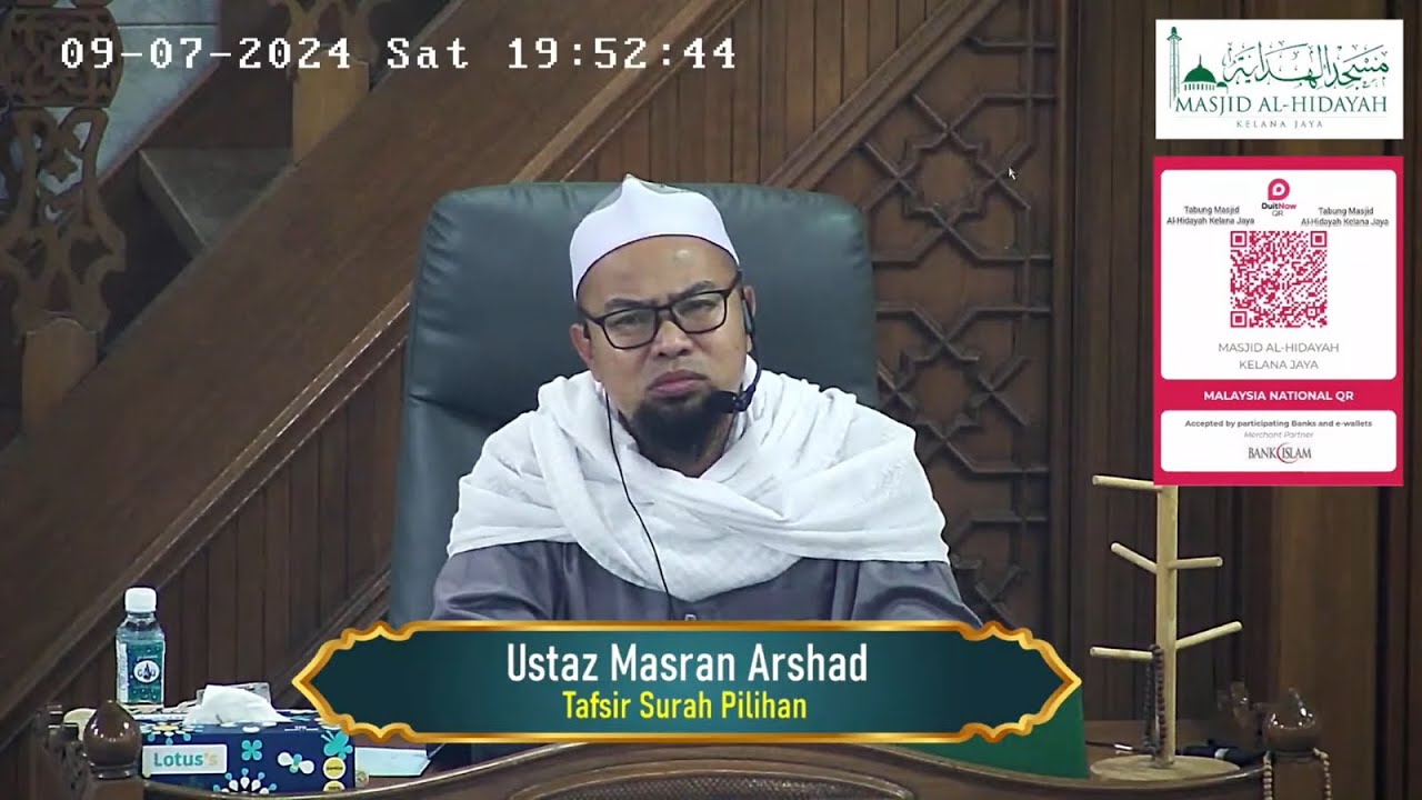 [LIVE] Kuliah Maghrib : Ustaz Masran Arshad