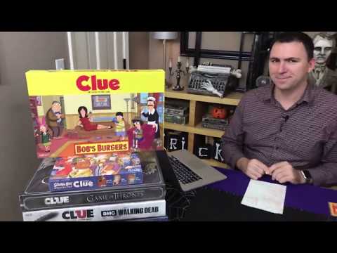 Bob’s Burgers Clue Game Giveaway Live Drawing - Completed.