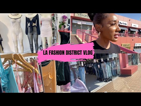 FASHION DISTRICT VLOG- PART 1. WHOLESALE CLOTHING VENDORS: POPULAR WHOLESALE CLOTHING VENORS