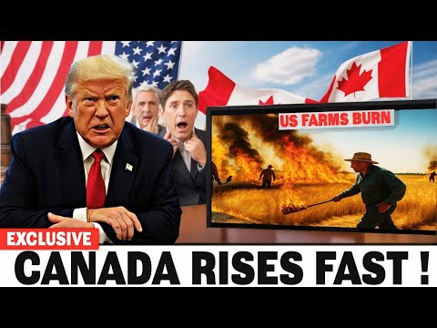 Farms Burn, US Agriculture Collapses - Canadian Wheat Exports Soar #usatravel