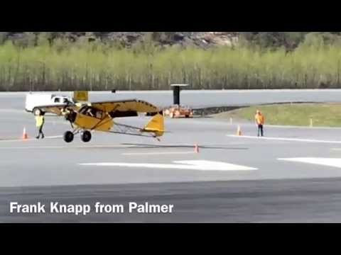 one of the all time shortest take off and landings, 37' and 41', Frank ...