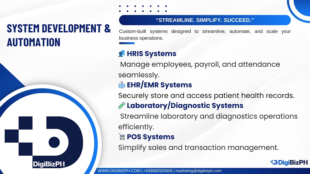 Transform Your Business with Smart IT Solutions | DigiBizPH Services Overview