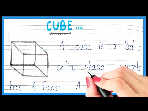 What is cube | Definition of cube | Cube kise kahate hain | cube ki definition| define cube