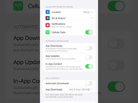 How To Automatically Update Apps on iPhone