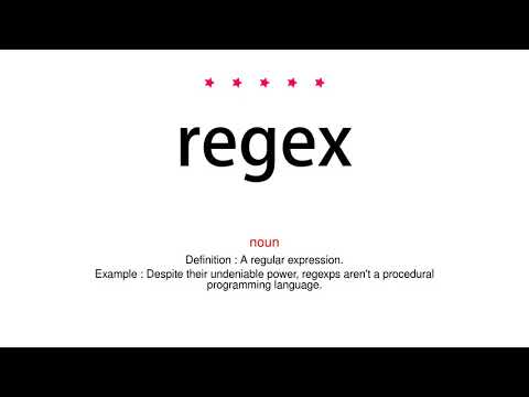 How to pronounce regex - Vocab Today