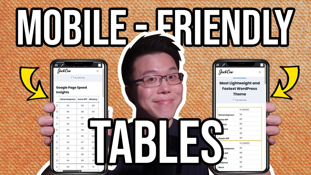 How to Create Mobile Responsive Table on WordPress Without Plugins