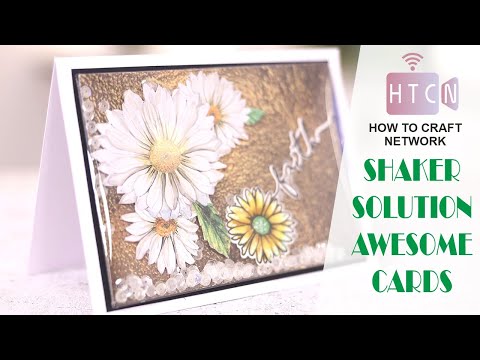 SHAKER CARDS - The awesome Shaky from Wakey Card Solution