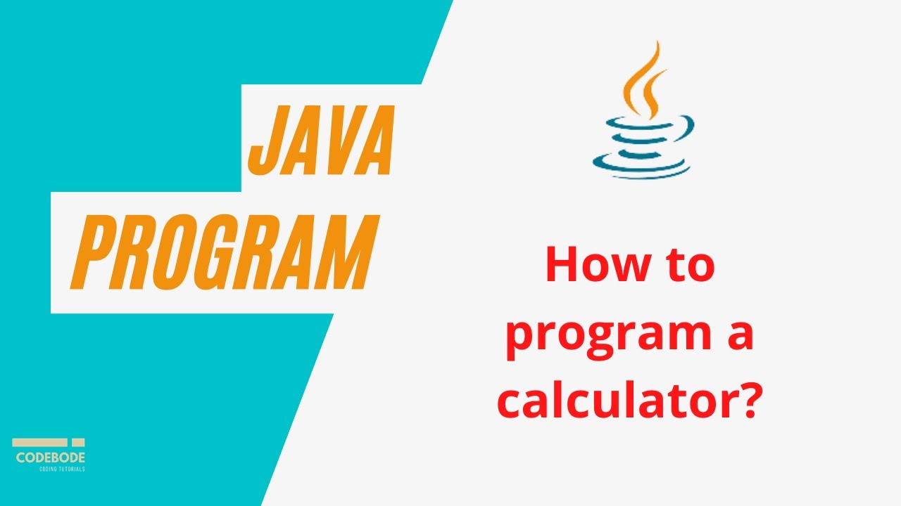 Java Program For Calculator In Java | Arithmetic Operators Example | Practice Problems | Code Bode