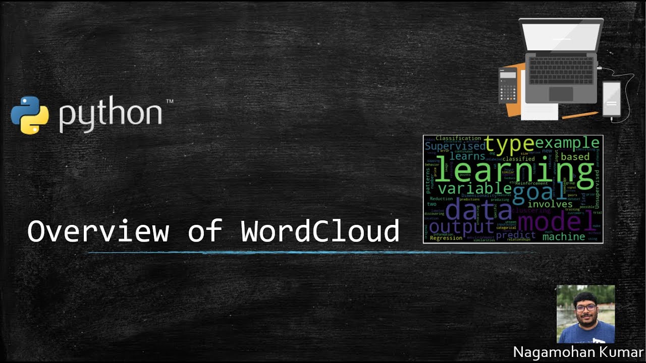 Overview of wordcloud | WordCloud Visualization | Python