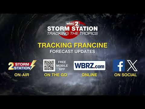 Tracking Hurricane Francine - 2024