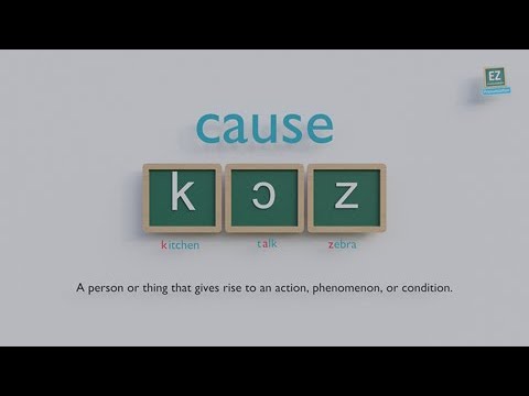How to pronounce cause ?