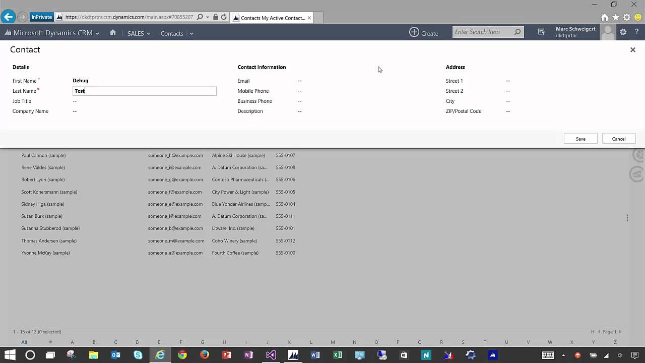 Debug CRM Online Plugins