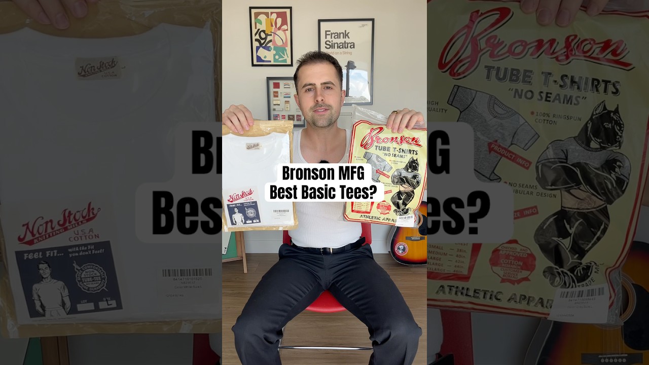 Bronson MFG | Best Basic Tees? #bronsonmfg