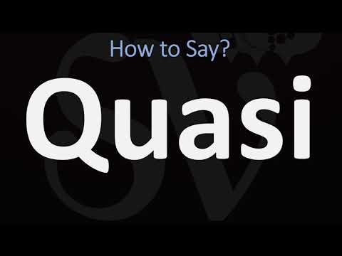 How to Pronounce Quasi? (CORRECTLY)