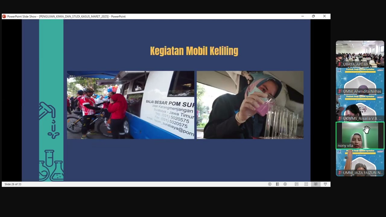 Profesi Apoteker UMM Angkatan 16 : Pembekalan PKPA Dinkes