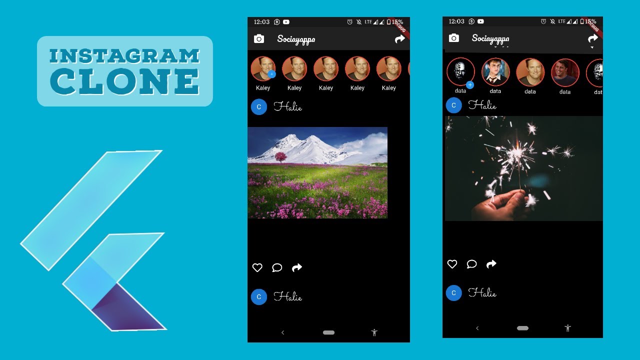 Instagram Clone using Flutter | Flutter Tutorials | Flutter Beginners course