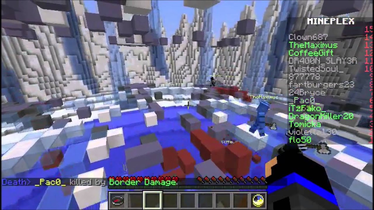 Minecraft Runner on Mineplex Parkour skills