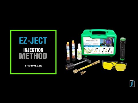 How to use AC Dye to Find Leaks: Spectroline EZ-Ject™ Injector Method