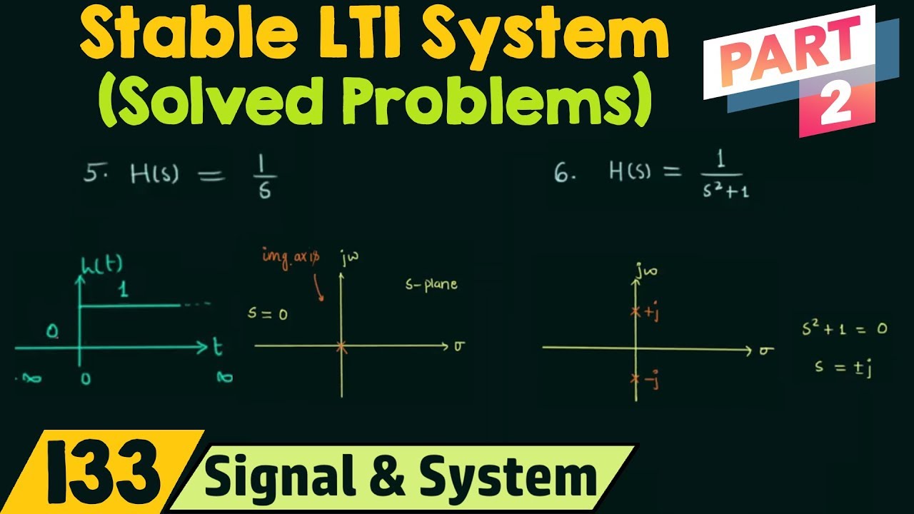Stable LTI System (Solved Problems) | Part 2