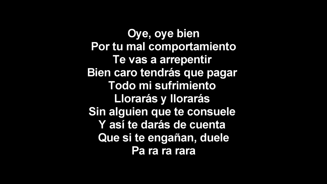 Oscar D'León - Llorarás (Letra)