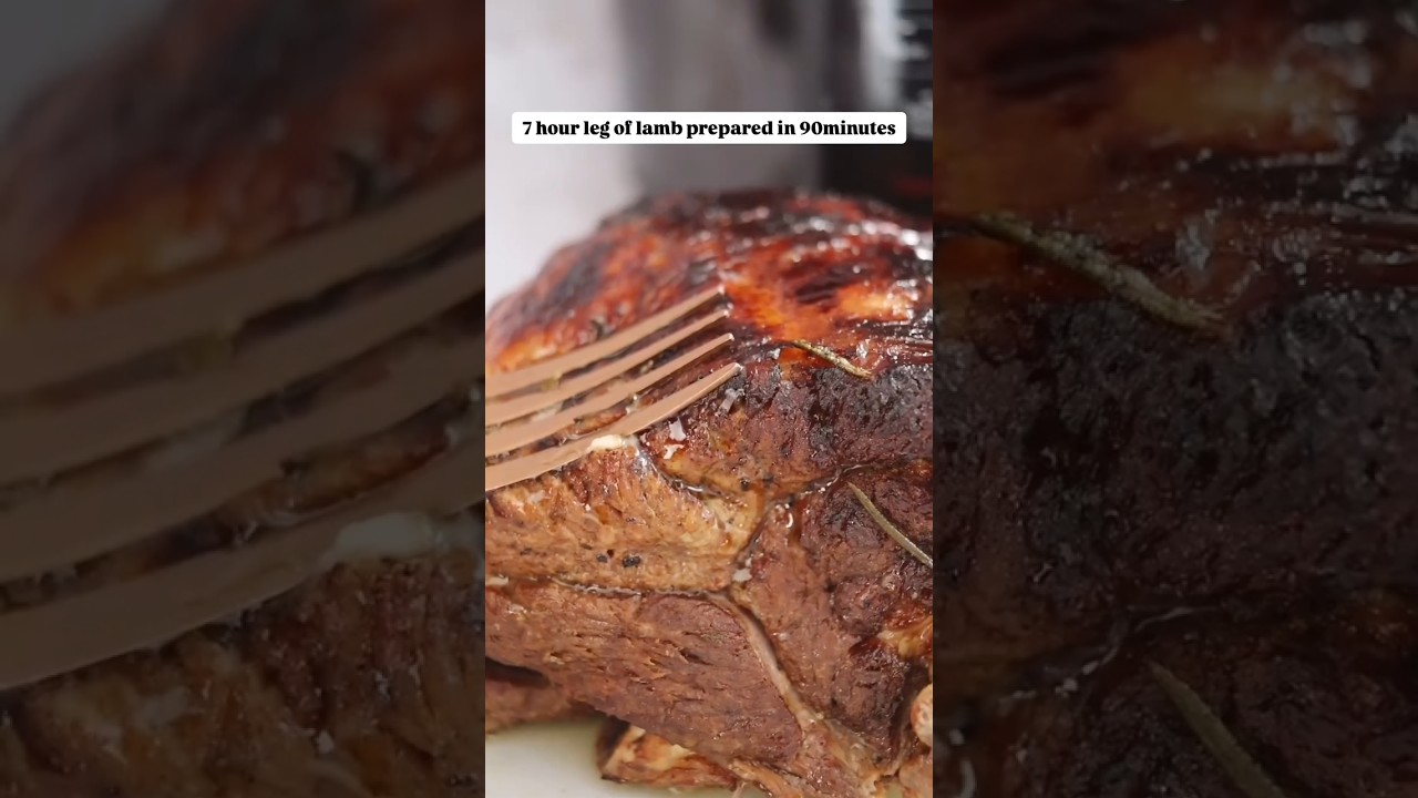 Delicious leg of lamb Prepared using the new Instant Pot Duo Plus with WhisperQuiet #fryup #plateup