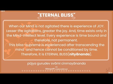 What is "Eternal Bliss"?