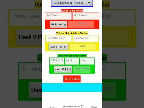 Fungsi SV30, SVI, & MLSS | #wwtp #SV30 #Aerasi #MLSS #koagulasi #flokulasi