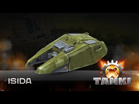 Turrets in Tanki X: Isida