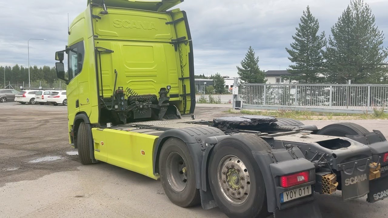Lastbil Scania R580, Luleå, Klaravik auktioner