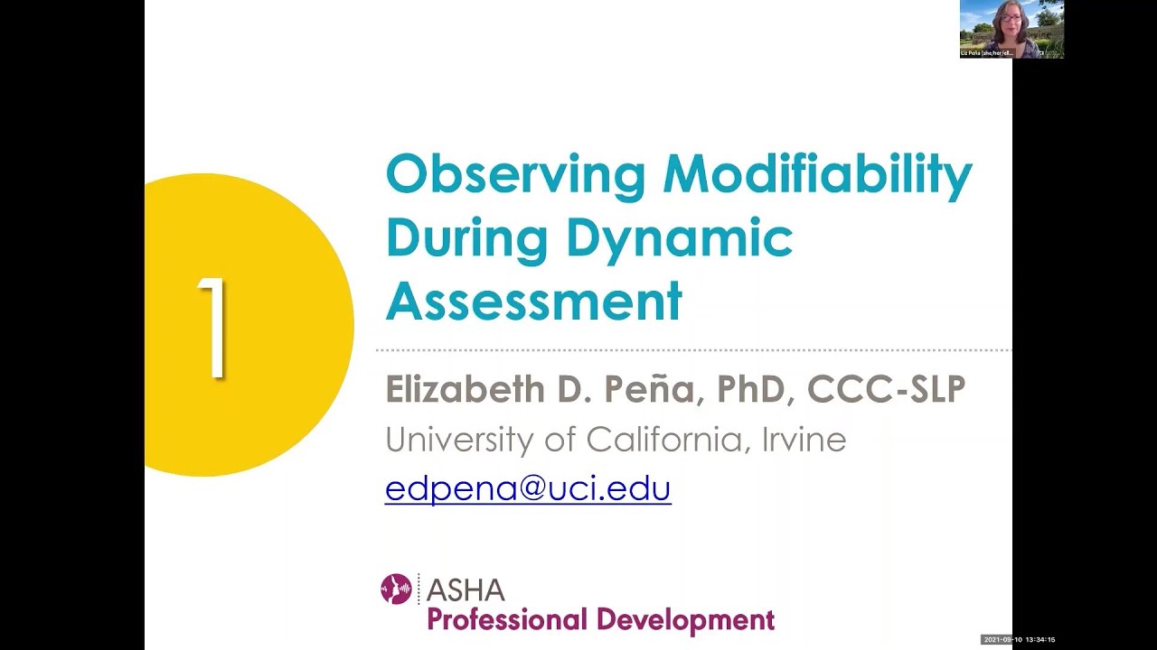Dynamic Assessment: Module 3