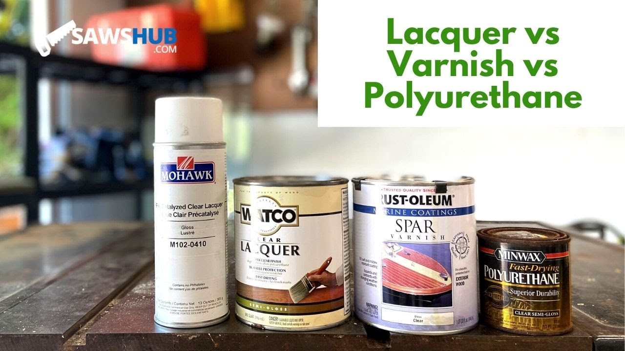 Polyurethane vs Varnish vs Lacquer: Which Finish is Best for Your Project?