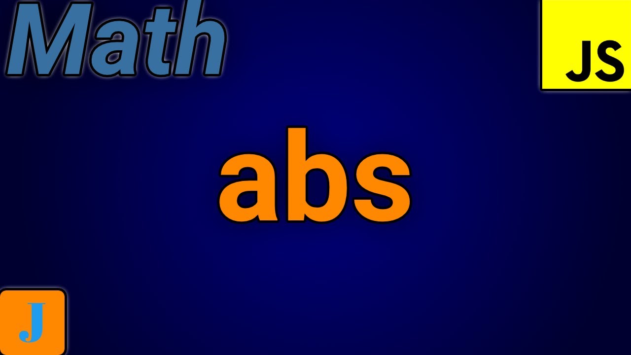 JavaScript Math.abs