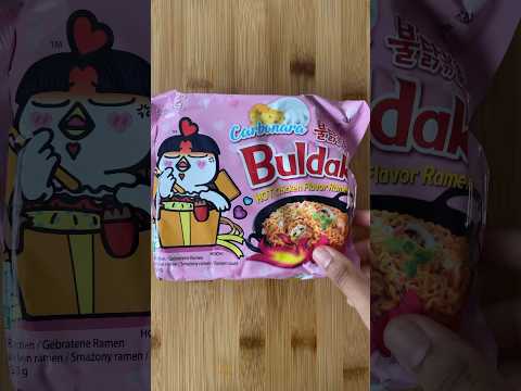 My favorite way to cook Noodles Buldak Carbonara ππΆοΈ #shorts #buldaknoodles #instantnoodles #ramen