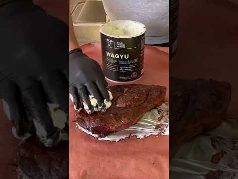 Burnt Ends using Wagyu Beef Tallow