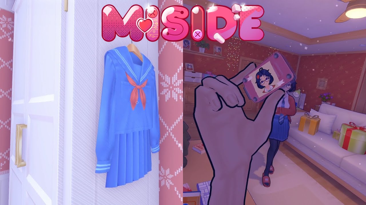 All Miside cartridge and costume locations in story order | Miside
