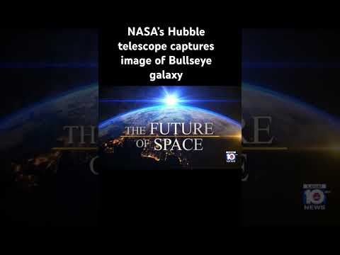NASA’s Hubble telescope captures image of Bullseye galaxy #nasa #space