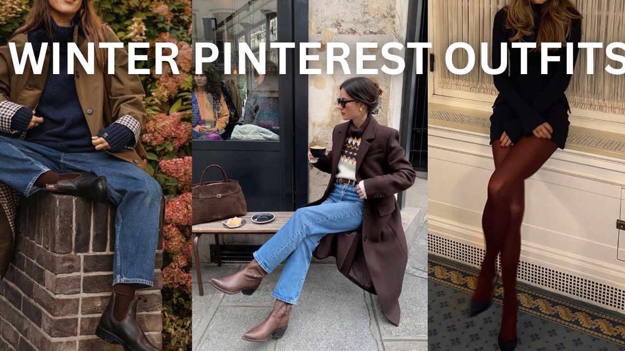RECREATING WINTER PINTEREST OUTFITS 2025 | Casual Outfit Ideas