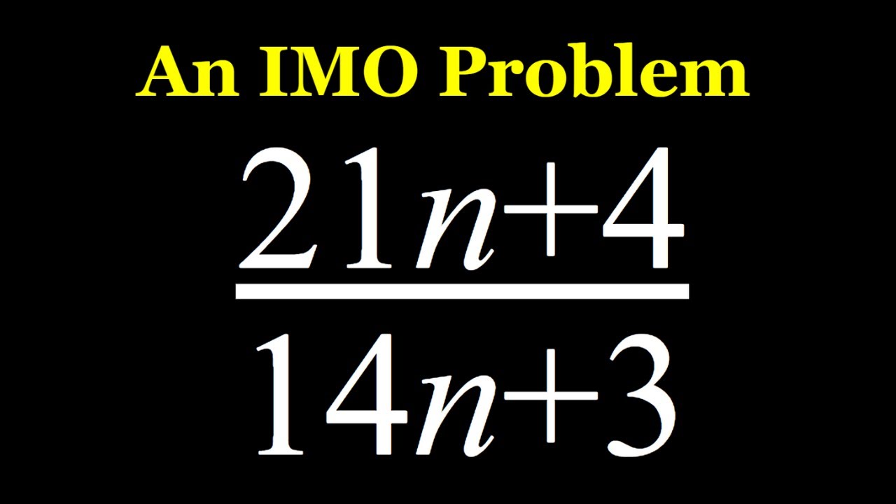 The Very First IMO Problem from 1959