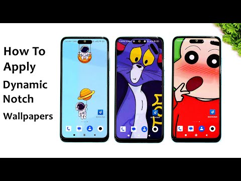 Apply Dynamic Island Wallpapers | iPhone 14 Pro Max Notch Wallpapers On Android