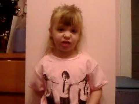 3 yr old sings year 3000