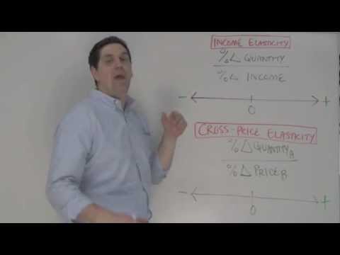 Micro Unit 2, Question 11- Cross-Price Elasticity of Demand