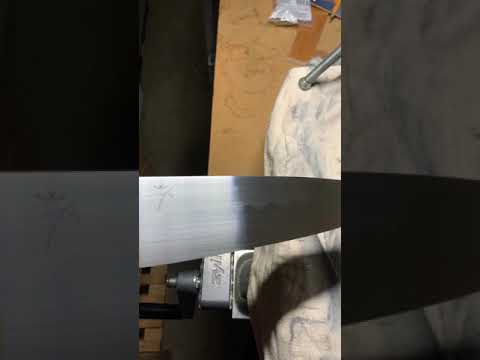 Honyaki 1 sanding 800 grit satin