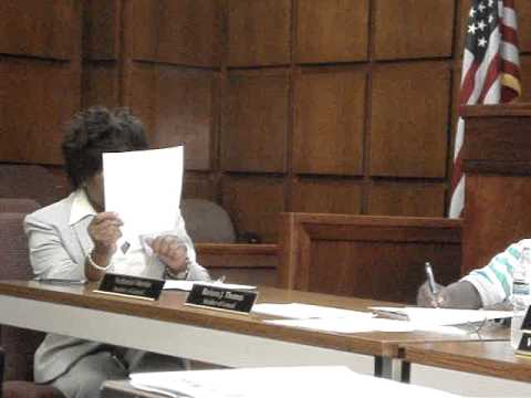 As EC Finance Director Irene Crowell sits in for Mayor she gets hot flashes