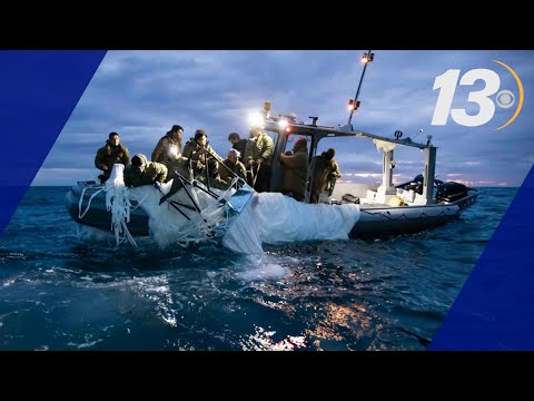 Military finishes recovering Chinese balloon debris off Myrtle Beach coast