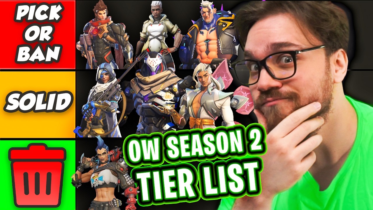 Overwatch Season 2 META Tier List