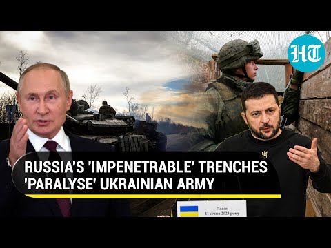 Ukrainian troops 'paralysed' by Russia's formidable trenches in Zaporizhzhia offensive | Watch