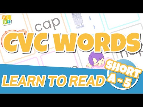 How to Read | Phonics | English CVC Words | Short A Vowel Sound #5