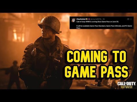COD WW2 Coming to Xbox Game Pass June 30th
